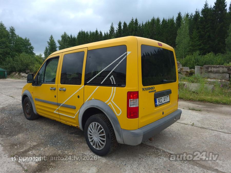 Yellow Ford Tourneo 2007 in Parnu, with an engine capacity of 1.80 L and mileage of 211 thousand km for 550 €, photo 1 on AUTOMOTO.COM.LV