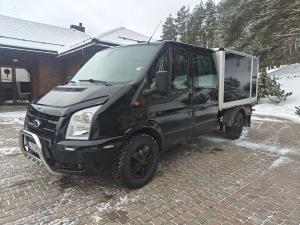 Melns Ford Transit 2008 Viļņa, ar dzinēja tilpumu 0.00 L un nobraukumu 330 tūkst. km par 9500 €, foto  vietnē AUTOMOTO.COM.LV