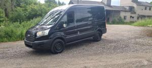 Black Ford Transit 2015 in Taurage, with an engine capacity of 2.20 L and mileage of 260 thousand km for 6200 €, photo  on AUTOMOTO.COM.LV
