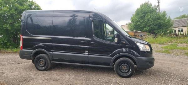 Black Ford Transit 2015 in Taurage, with an engine capacity of 2.20 L and mileage of 260 thousand km for 6200 €, photo 7 on AUTOMOTO.COM.LV