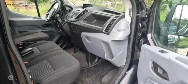 Black Ford Transit 2015 in Taurage, with an engine capacity of 2.20 L and mileage of 260 thousand km for 6200 €, photo 8 on AUTOMOTO.COM.LV