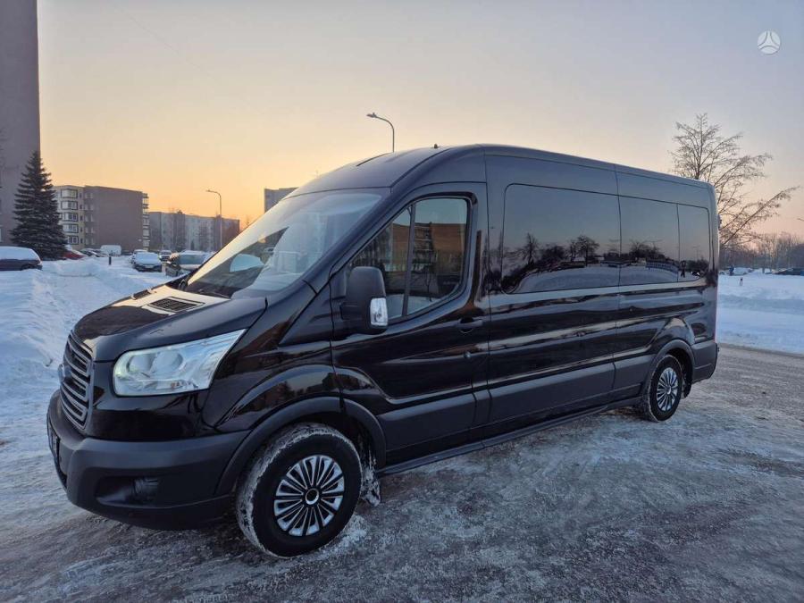 Black Ford Transit 2017 in Panevezys, with an engine capacity of 2.00 L and mileage of 527 thousand km for 7600 €, photo 2 on AUTOMOTO.COM.LV