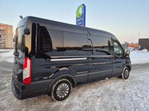 Black Ford Transit 2017 in Panevezys, with an engine capacity of 2.00 L and mileage of 527 thousand km for 7600 €, photo 5 on AUTOMOTO.COM.LV