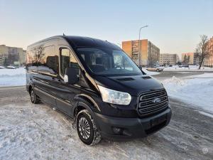Black Ford Transit 2017 in Panevezys, with an engine capacity of 2.00 L and mileage of 527 thousand km for 7600 €, photo 8 on AUTOMOTO.COM.LV