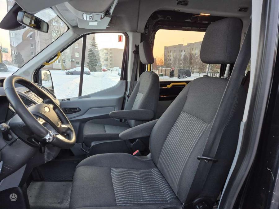 Black Ford Transit 2017 in Panevezys, with an engine capacity of 2.00 L and mileage of 527 thousand km for 7600 €, photo 17 on AUTOMOTO.COM.LV