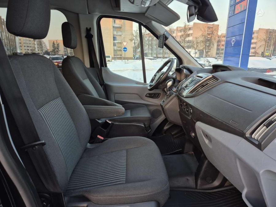 Black Ford Transit 2017 in Panevezys, with an engine capacity of 2.00 L and mileage of 527 thousand km for 7600 €, photo 18 on AUTOMOTO.COM.LV