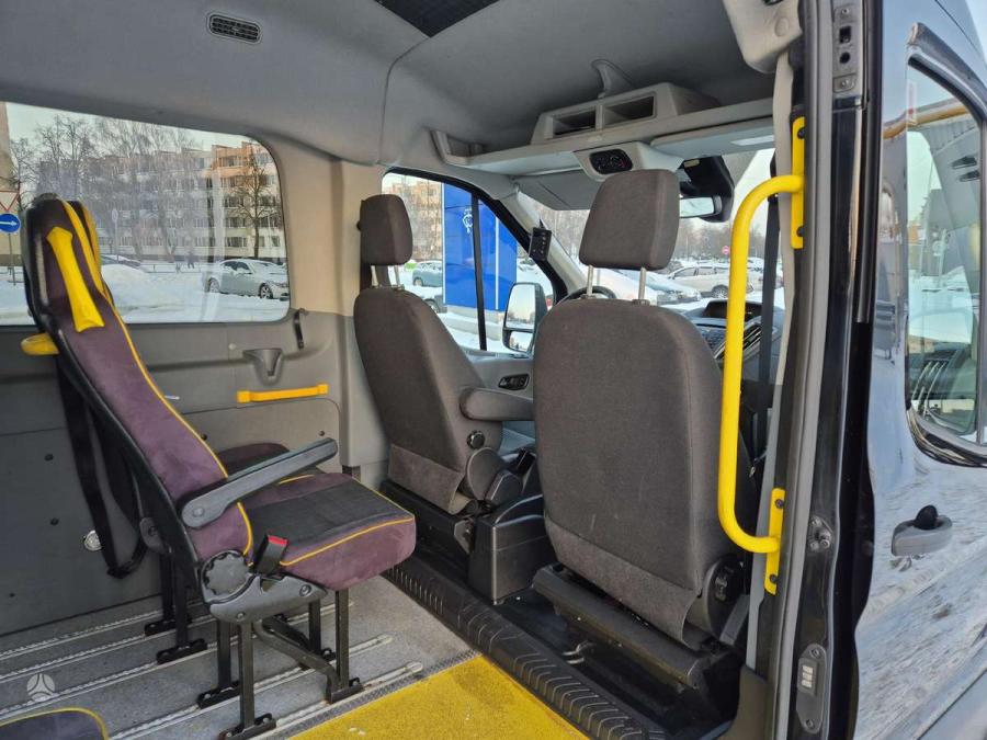 Black Ford Transit 2017 in Panevezys, with an engine capacity of 2.00 L and mileage of 527 thousand km for 7600 €, photo 23 on AUTOMOTO.COM.LV