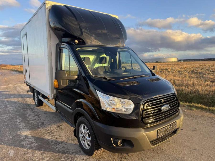 Black Ford Transit 2018 in Klaipeda, with an engine capacity of 2.00 L and mileage of 289 thousand km for 9700 €, photo 2 on AUTOMOTO.COM.LV