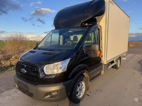 Black Ford Transit 2018 in Klaipeda, with an engine capacity of 2.00 L and mileage of 289 thousand km for 9300 €, photo 1 on AUTOMOTO.COM.LV
