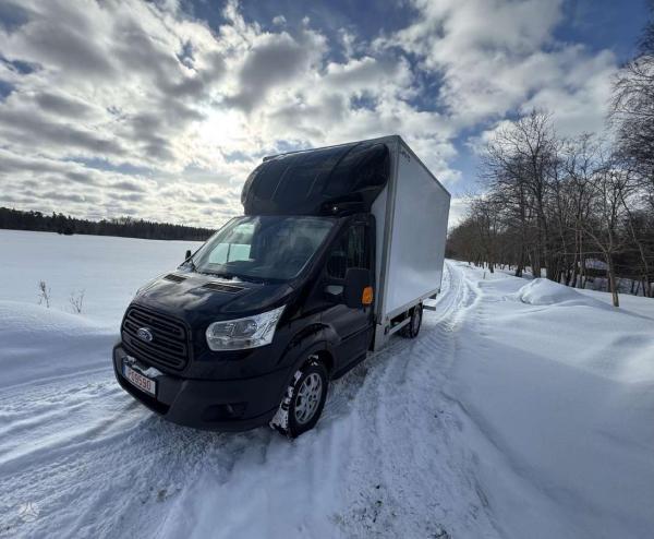 Melns Ford Transit 2018 Klaipėda, ar dzinēja tilpumu 2.00 L un nobraukumu 290 tūkst. km par 9500 €, foto 2 vietnē AUTOMOTO.COM.LV