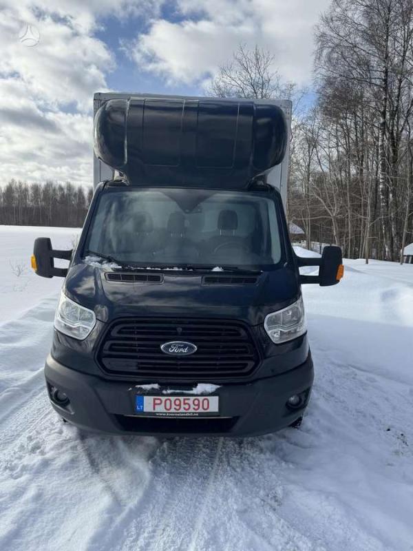 Melns Ford Transit 2018 Klaipėda, ar dzinēja tilpumu 2.00 L un nobraukumu 290 tūkst. km par 9500 €, foto 3 vietnē AUTOMOTO.COM.LV