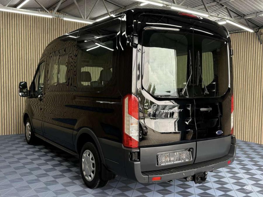 Black Ford Transit 2018 in Marijampole, with an engine capacity of 2.00 L and mileage of 244 thousand km for 13200 €, photo 6 on AUTOMOTO.COM.LV