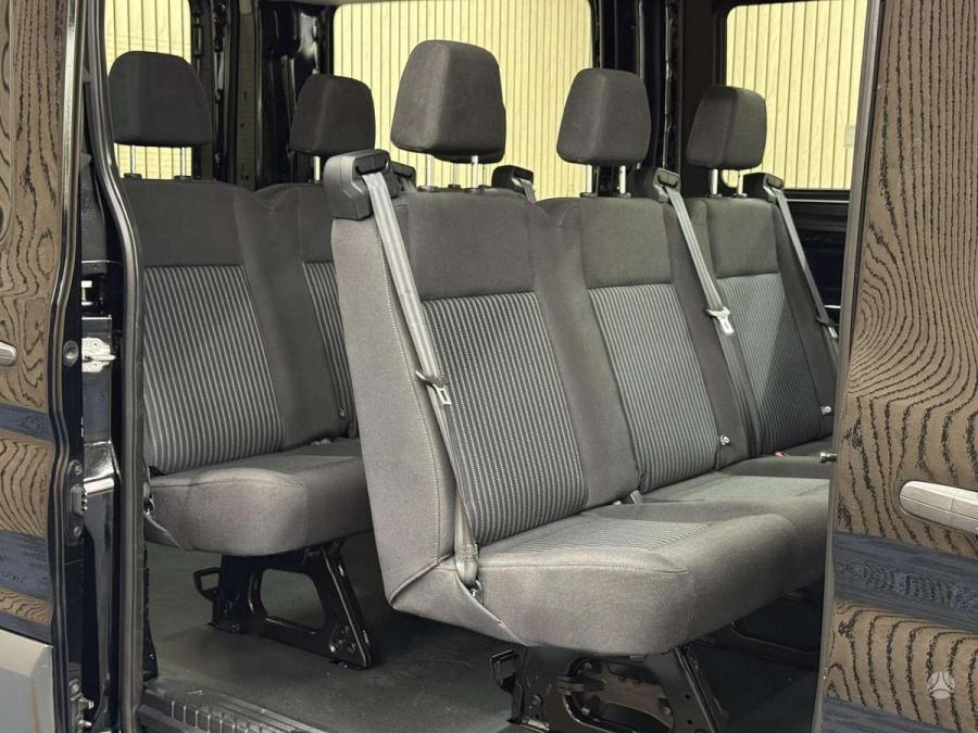 Black Ford Transit 2018 in Marijampole, with an engine capacity of 2.00 L and mileage of 244 thousand km for 13200 €, photo 12 on AUTOMOTO.COM.LV