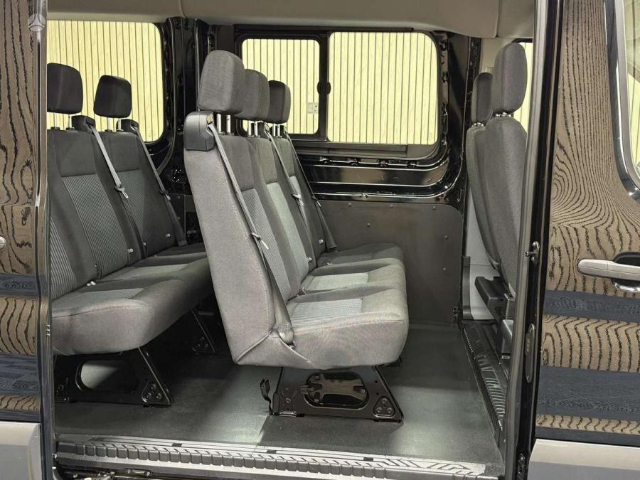 Black Ford Transit 2018 in Marijampole, with an engine capacity of 2.00 L and mileage of 244 thousand km for 13200 €, photo 13 on AUTOMOTO.COM.LV