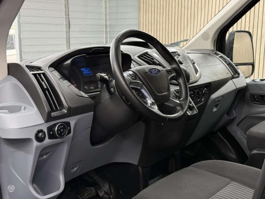Black Ford Transit 2018 in Marijampole, with an engine capacity of 2.00 L and mileage of 244 thousand km for 13200 €, photo 18 on AUTOMOTO.COM.LV