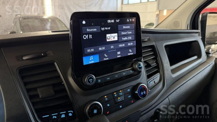 Black Ford Transit 2020 in Riga, with an engine capacity of 2.00 L and mileage of 218 thousand km for 14900 €, photo 14 on AUTOMOTO.COM.LV