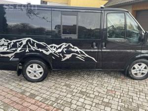 Black Ford Transit 2009 in Valka, with an engine capacity of 2.20 L and mileage of 261 thousand km for 11000 €, photo 2 on AUTOMOTO.COM.LV