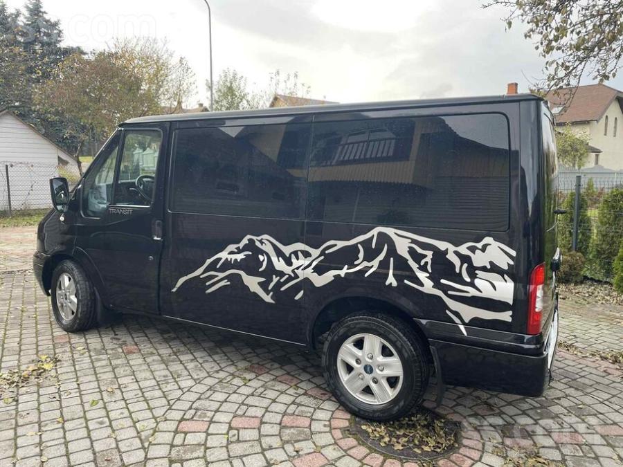 Black Ford Transit 2009 in Valka, with an engine capacity of 2.20 L and mileage of 261 thousand km for 11000 €, photo 3 on AUTOMOTO.COM.LV