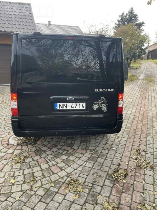 Black Ford Transit 2009 in Valka, with an engine capacity of 2.20 L and mileage of 261 thousand km for 11000 €, photo 4 on AUTOMOTO.COM.LV