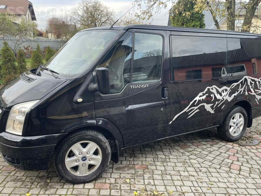 Melns Ford Transit 2009 Valka, ar dzinēja tilpumu 2.20 L un nobraukumu 261 tūkst. km par 11000 €, foto 1 vietnē AUTOMOTO.COM.LV