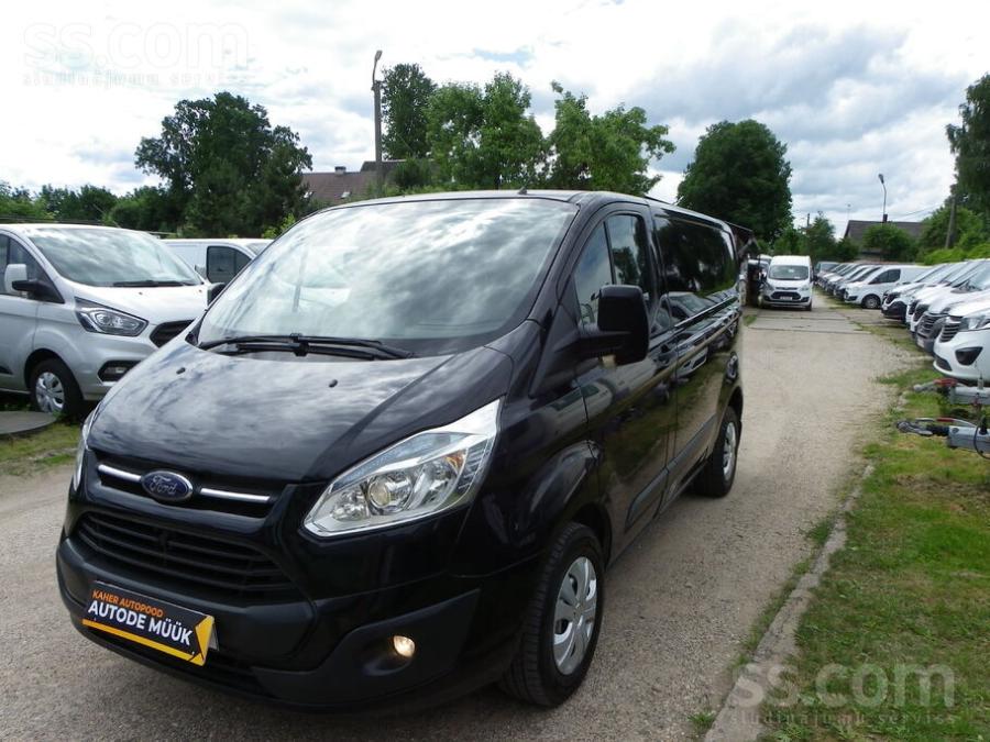 Black Ford Transit 2014 in Valka, with an engine capacity of 2.20 L and mileage of 236 thousand km for 6900 €, photo 1 on AUTOMOTO.COM.LV