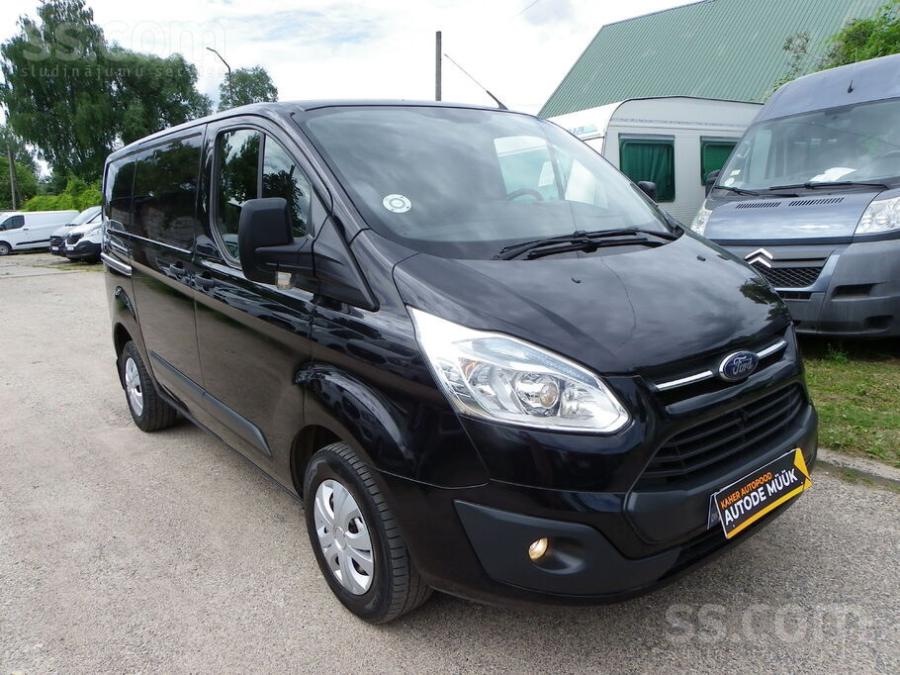 Black Ford Transit 2014 in Valka, with an engine capacity of 2.20 L and mileage of 236 thousand km for 6900 €, photo 4 on AUTOMOTO.COM.LV