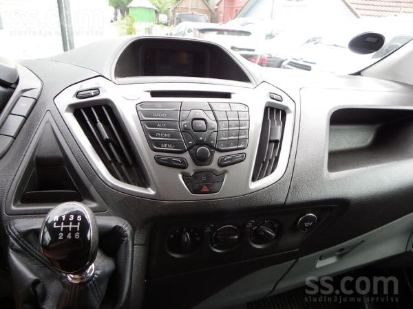Black Ford Transit 2014 in Valka, with an engine capacity of 2.20 L and mileage of 236 thousand km for 6900 €, photo 10 on AUTOMOTO.COM.LV