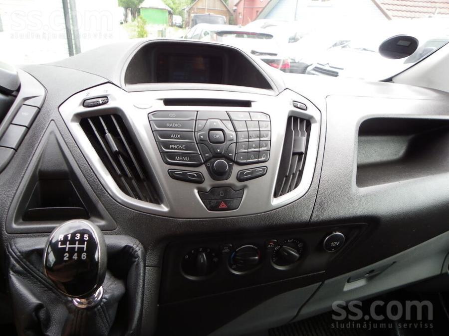 Black Ford Transit 2014 in Valka, with an engine capacity of 2.20 L and mileage of 236 thousand km for 6900 €, photo 11 on AUTOMOTO.COM.LV