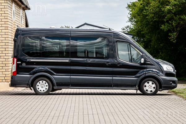 Black Ford Transit 2015 in Tukums, with an engine capacity of 2.00 L and mileage of 0 thousand km for 7990 €, photo 2 on AUTOMOTO.COM.LV