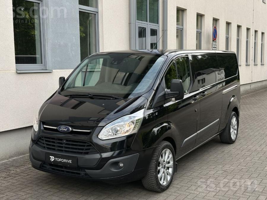 Black Ford Transit 2015 in Jelgava, with an engine capacity of 2.20 L and mileage of 218 thousand km for 7950 €, photo 8 on AUTOMOTO.COM.LV