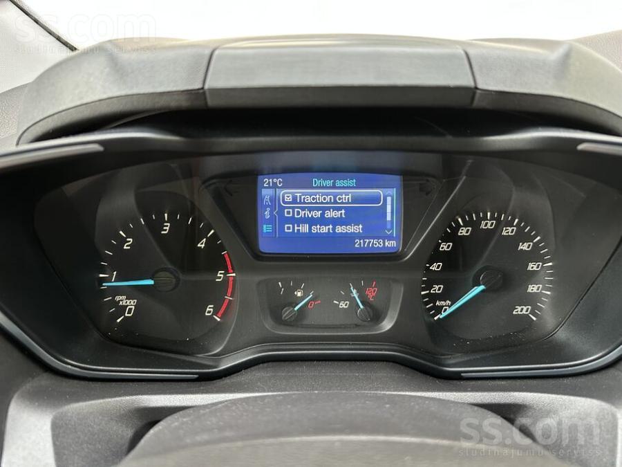 Black Ford Transit 2015 in Jelgava, with an engine capacity of 2.20 L and mileage of 218 thousand km for 7950 €, photo 23 on AUTOMOTO.COM.LV