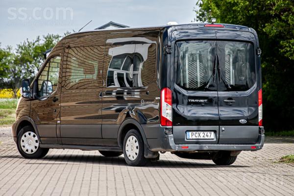Black Ford Transit 2016 in Tukums, with an engine capacity of 2.00 L and mileage of 0 thousand km for 7990 €, photo 6 on AUTOMOTO.COM.LV