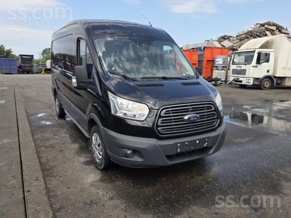Black Ford Transit 2016 in Bauska, with an engine capacity of 2.20 L and mileage of 311 thousand km for 4500 €, photo 1 on AUTOMOTO.COM.LV