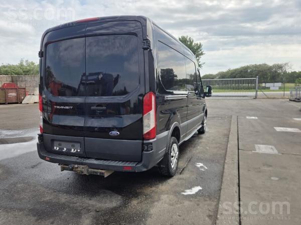 Black Ford Transit 2016 in Bauska, with an engine capacity of 2.20 L and mileage of 311 thousand km for 4500 €, photo 4 on AUTOMOTO.COM.LV