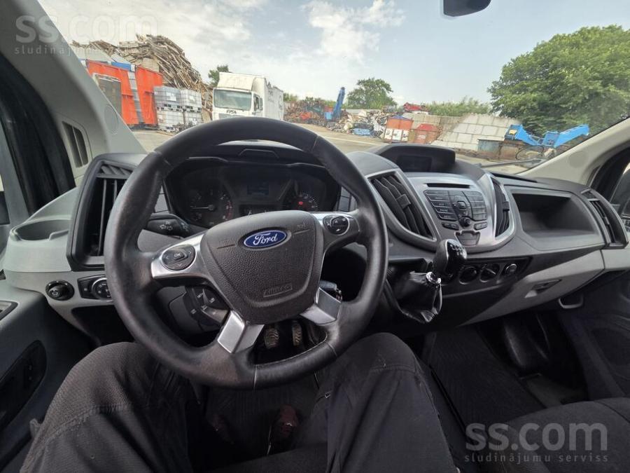 Melns Ford Transit 2016 Bauska, ar dzinēja tilpumu 2.20 L un nobraukumu 311 tūkst. km par 4500 €, foto 9 vietnē AUTOMOTO.COM.LV