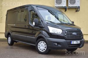 Black Ford Transit 2017 in Talsi, with an engine capacity of 2.00 L and mileage of 153 thousand km for 13500 €, photo  on AUTOMOTO.COM.LV