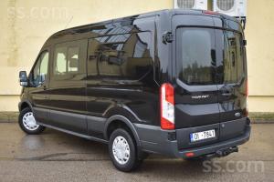 Black Ford Transit 2017 in Talsi, with an engine capacity of 2.00 L and mileage of 153 thousand km for 13500 €, photo 2 on AUTOMOTO.COM.LV