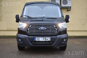 Black Ford Transit 2017 in Talsi, with an engine capacity of 2.00 L and mileage of 153 thousand km for 13500 €, photo 3 on AUTOMOTO.COM.LV