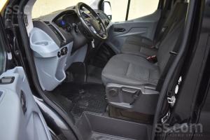 Black Ford Transit 2017 in Talsi, with an engine capacity of 2.00 L and mileage of 153 thousand km for 13500 €, photo 4 on AUTOMOTO.COM.LV