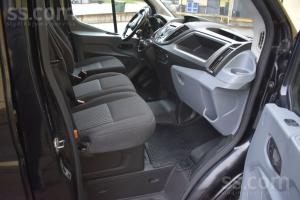 Black Ford Transit 2017 in Talsi, with an engine capacity of 2.00 L and mileage of 153 thousand km for 13500 €, photo 6 on AUTOMOTO.COM.LV