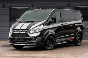 Black Ford Transit 2017 in Jelgava, with an engine capacity of 2.00 L and mileage of 160 thousand km for 15950 €, photo 4 on AUTOMOTO.COM.LV