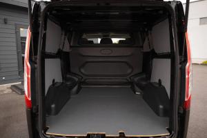 Black Ford Transit 2017 in Jelgava, with an engine capacity of 2.00 L and mileage of 160 thousand km for 15950 €, photo 12 on AUTOMOTO.COM.LV