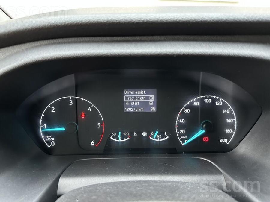 Melns Ford Transit 2018 Jelgava, ar dzinēja tilpumu 2.00 L un nobraukumu 180 tūkst. km par 10900 €, foto 22 vietnē AUTOMOTO.COM.LV