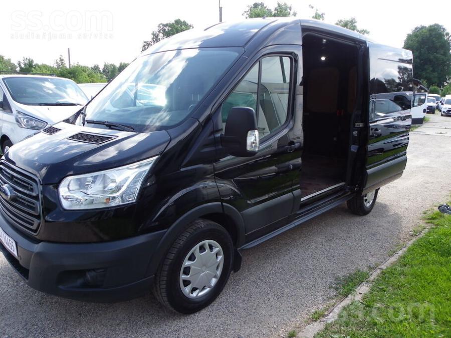 Black Ford Transit 2018 in Valka, with an engine capacity of 2.00 L and mileage of 168 thousand km for 8900 €, photo 1 on AUTOMOTO.COM.LV
