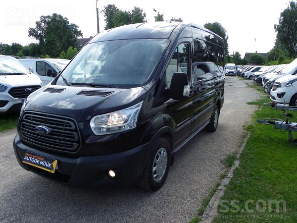 Melns Ford Transit 2018 Valka, ar dzinēja tilpumu 2.00 L un nobraukumu 168 tūkst. km par 8900 €, foto 2 vietnē AUTOMOTO.COM.LV