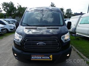 Black Ford Transit 2018 in Valka, with an engine capacity of 2.00 L and mileage of 168 thousand km for 8900 €, photo 4 on AUTOMOTO.COM.LV