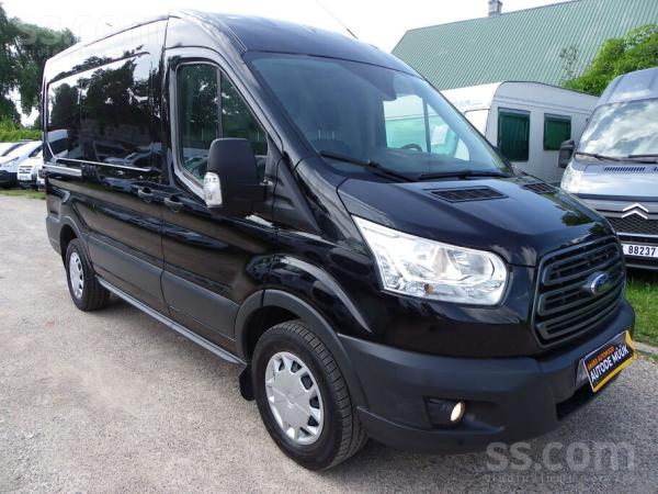 Melns Ford Transit 2018 Valka, ar dzinēja tilpumu 2.00 L un nobraukumu 168 tūkst. km par 8900 €, foto 4 vietnē AUTOMOTO.COM.LV
