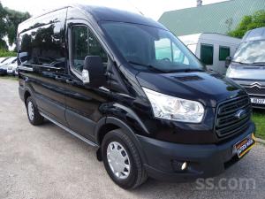 Black Ford Transit 2018 in Valka, with an engine capacity of 2.00 L and mileage of 168 thousand km for 8900 €, photo 5 on AUTOMOTO.COM.LV