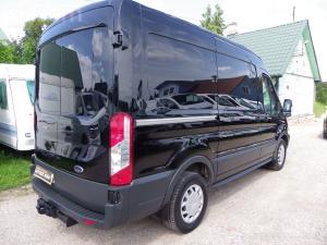 Black Ford Transit 2018 in Valka, with an engine capacity of 2.00 L and mileage of 168 thousand km for 8900 €, photo 7 on AUTOMOTO.COM.LV