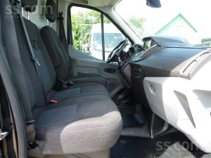 Black Ford Transit 2018 in Valka, with an engine capacity of 2.00 L and mileage of 168 thousand km for 8900 €, photo 16 on AUTOMOTO.COM.LV